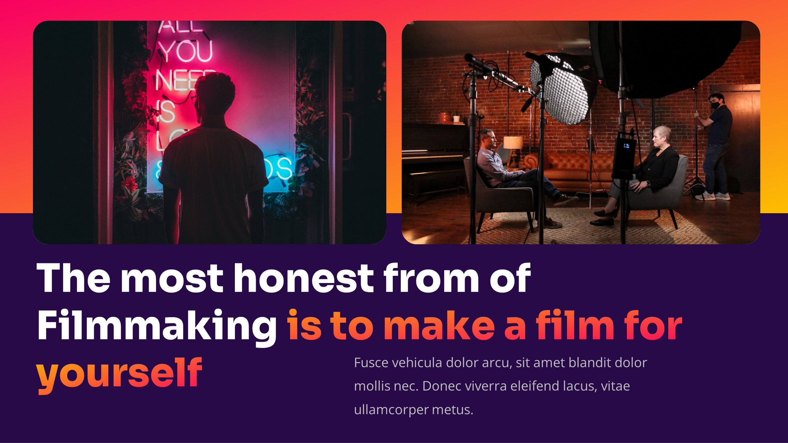 CINOPLEX - Movie Studio Keynote Template, Presentation Templates ...