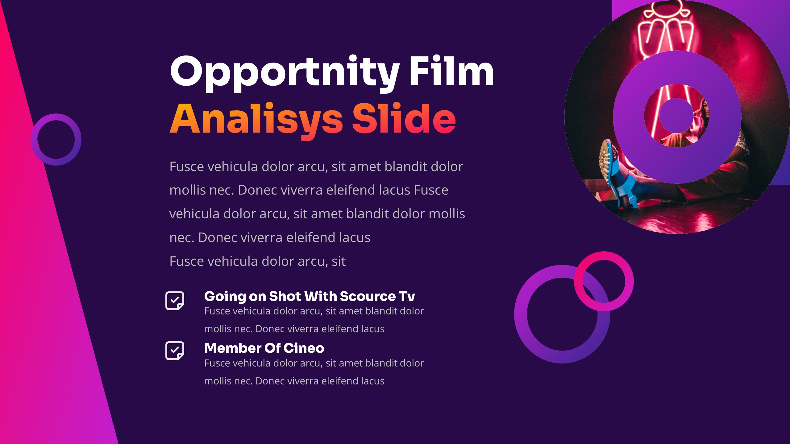 CINOPLEX - Movie Studio Keynote Template, Presentation Templates ...