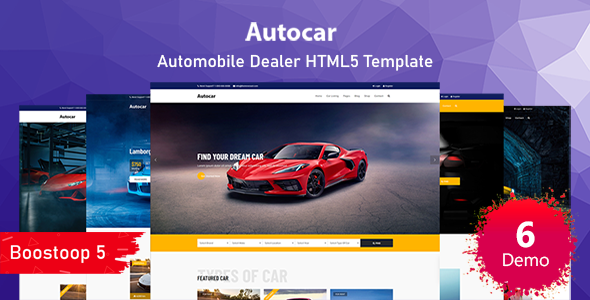Auto Car - Automobile HTML5 Template by sohel_rana11 | ThemeForest
