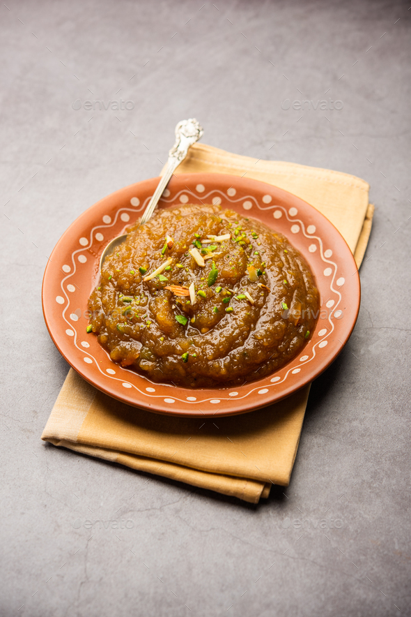 Besan Halwa, shira, sheera is a rich dessert made with gram flour, ghee ...