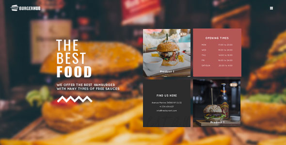 Restaurant Food - Theme by nicdark | ThemeForest