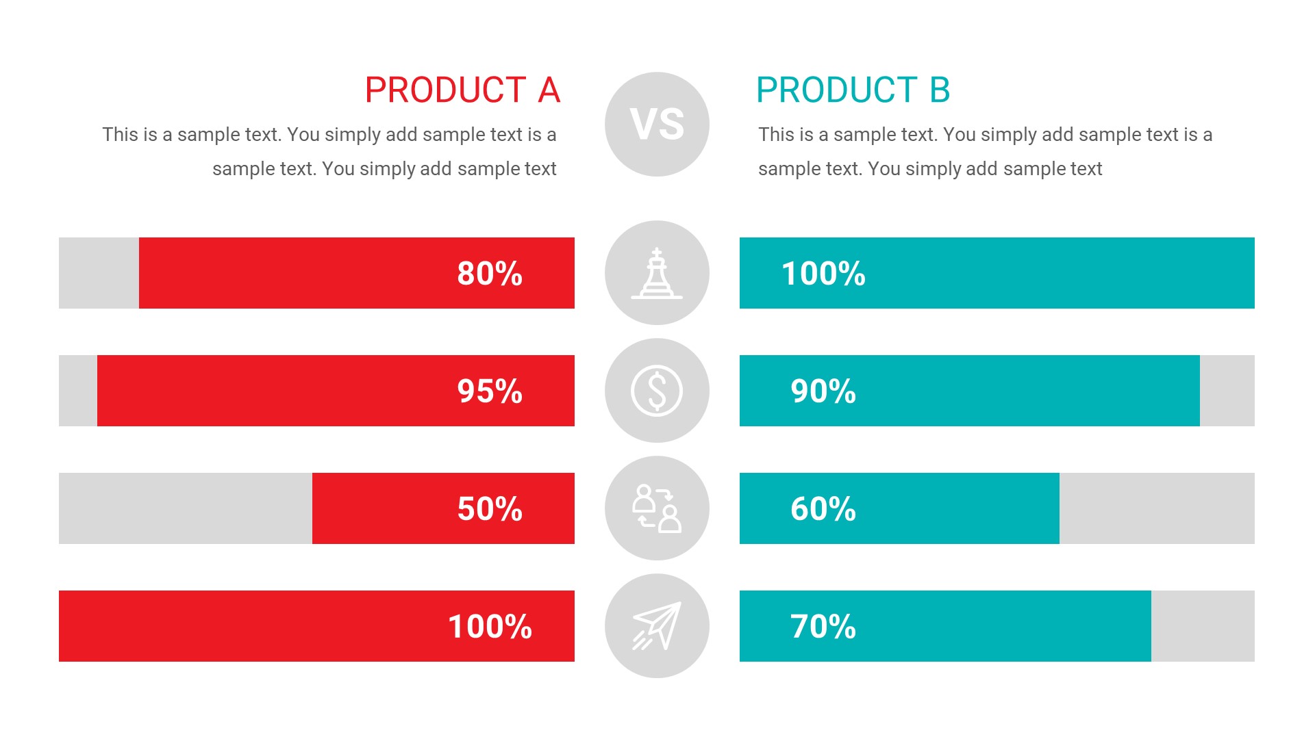 Comparison Infographics Google Slides Template Diagrams by SOOZ_ART