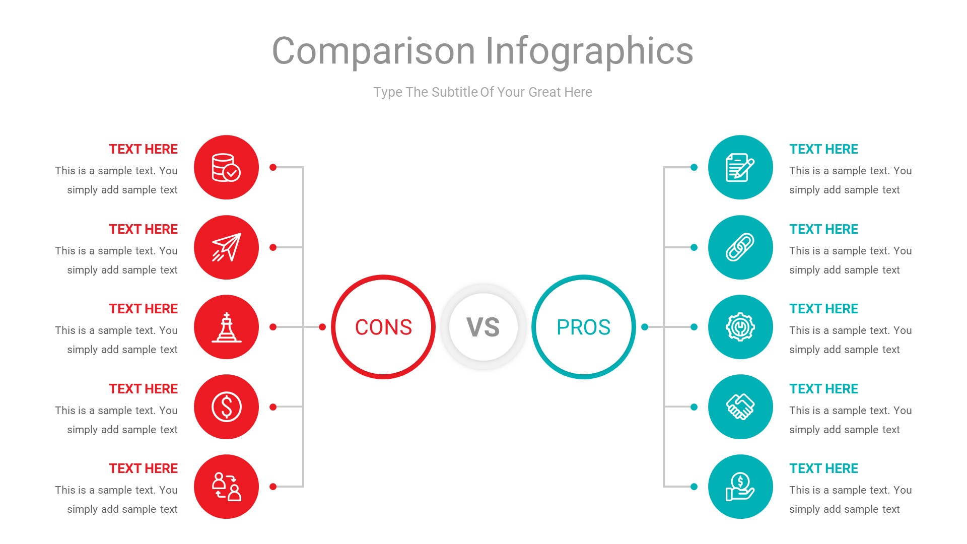 Comparison Infographics Keynote Template Diagrams by SOOZ_ART ...