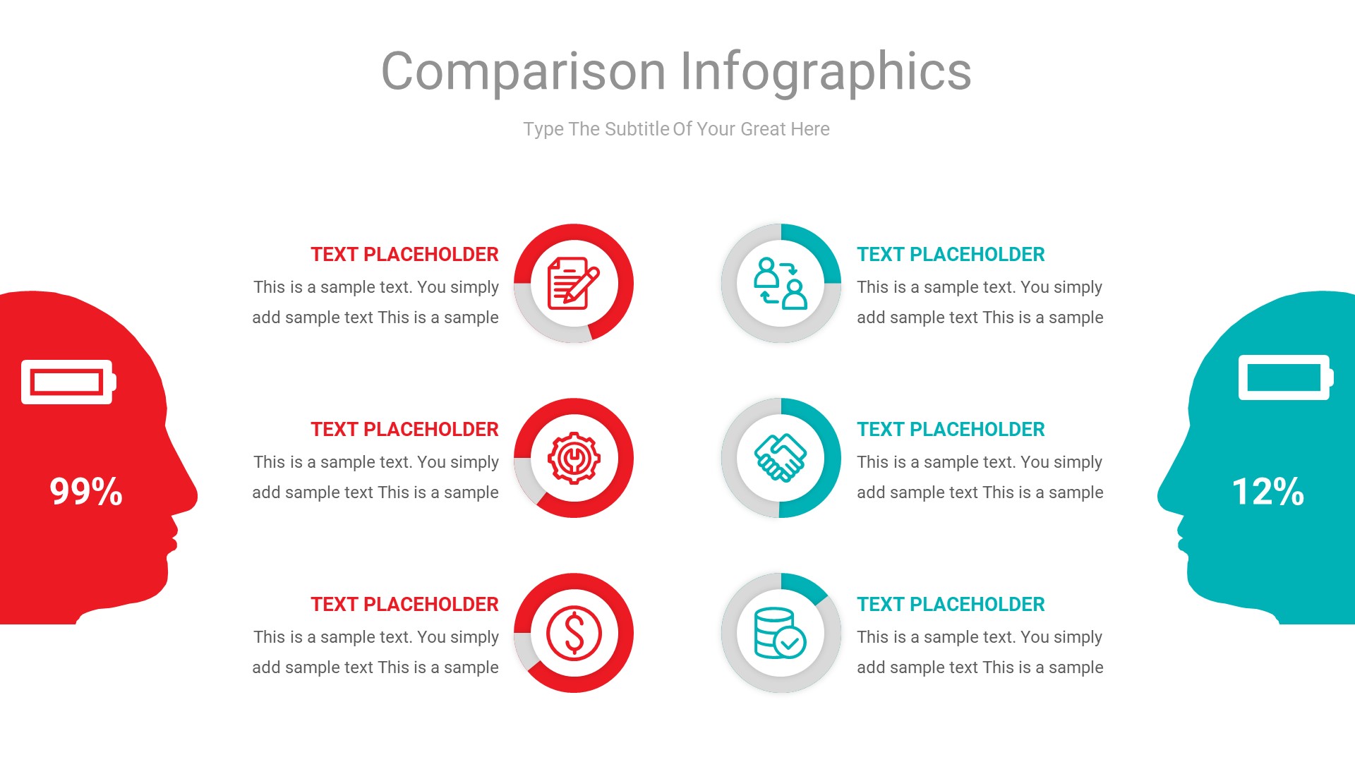 Comparison Infographics Keynote Template Diagrams by SOOZ_ART ...