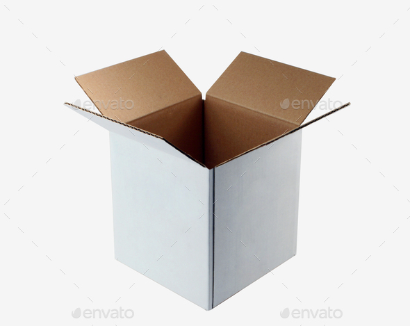 Open cardboard box Stock Photo by ozaiachin | PhotoDune