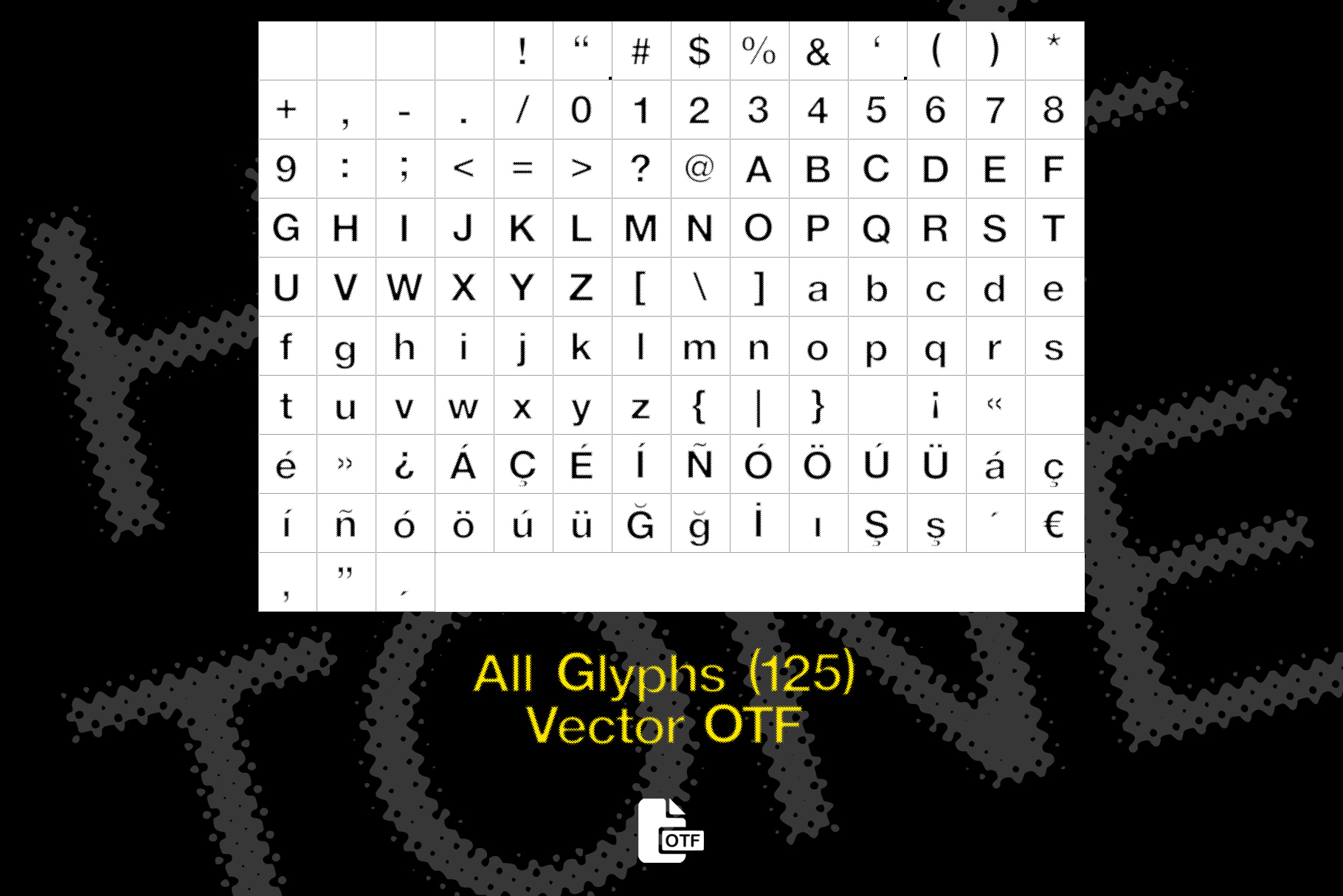 Real Halftone Font, Fonts | GraphicRiver