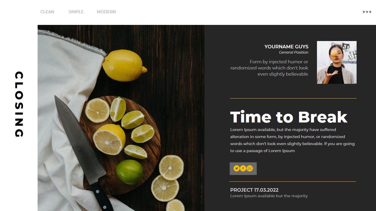 Lemone Powerpoint Template, Presentation Templates | GraphicRiver