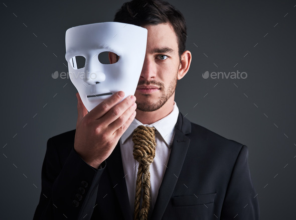Who is the man behind the mask Stock Photo by YuriArcursPeopleimages
