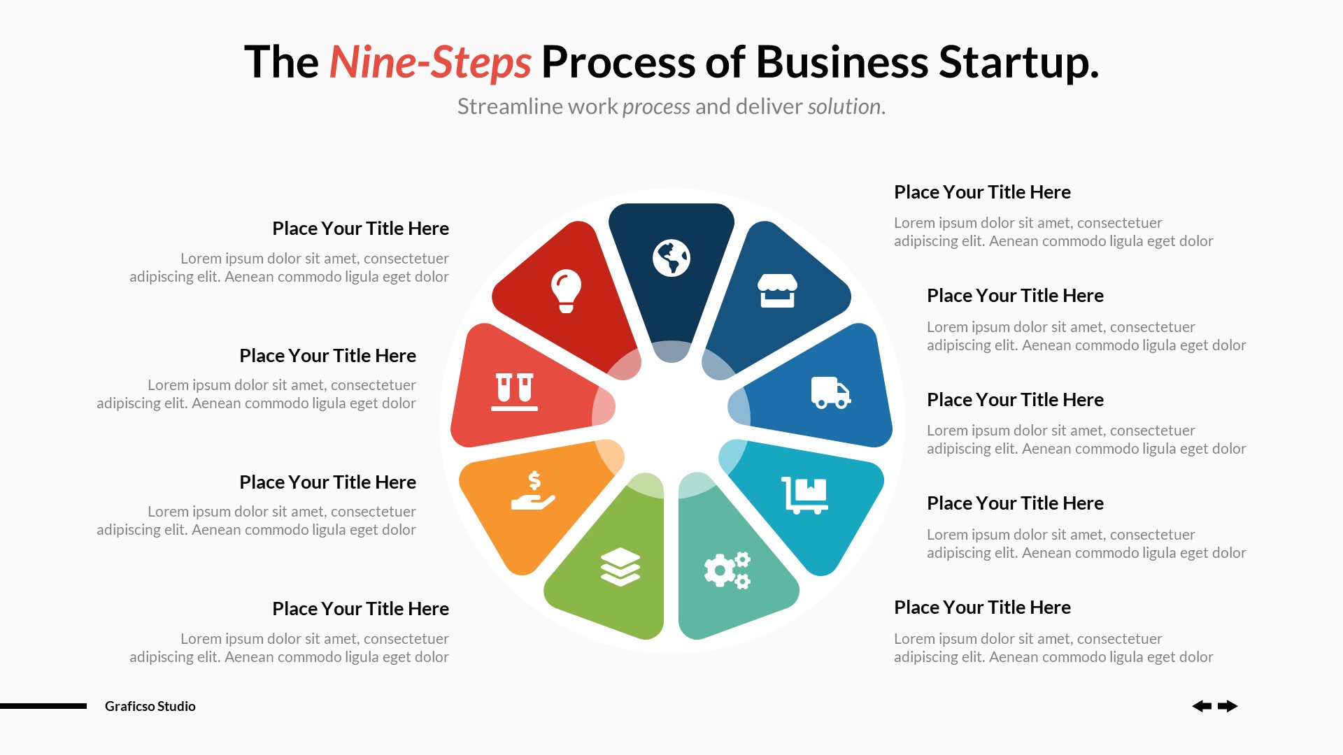 Business Cycle Infographics PowerPoint Template by graficso | GraphicRiver
