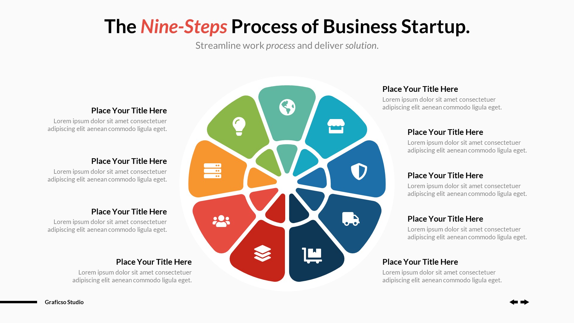 Business Cycle Infographics PowerPoint Template by graficso | GraphicRiver