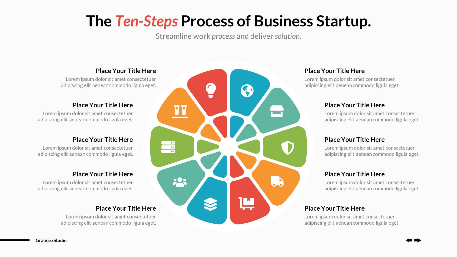 Business Cycle Infographics PowerPoint Template by graficso | GraphicRiver