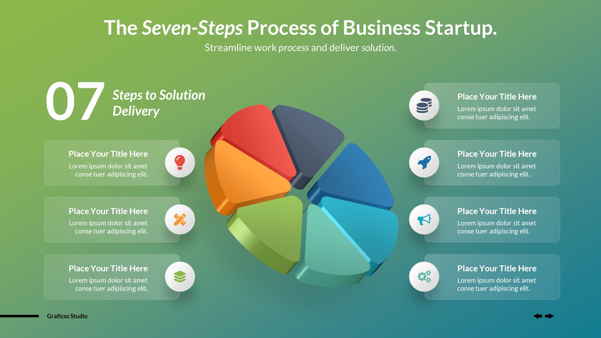 Business Cycle Infographics PowerPoint Template by graficso | GraphicRiver