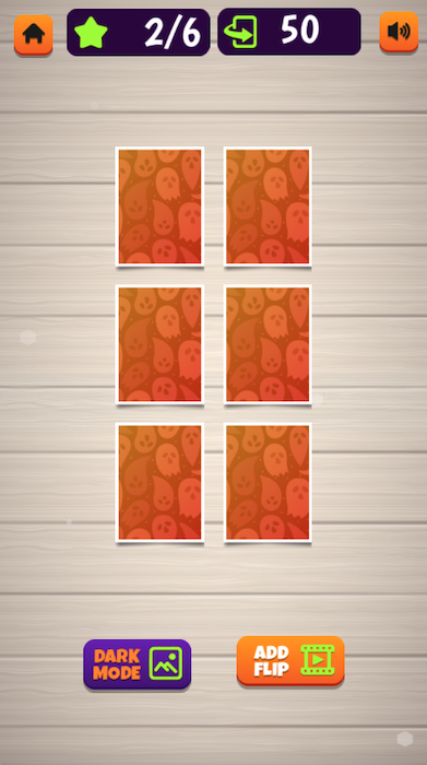Halloween Memory Card - Matching Game HTML5,Construct 3 by hvgragame