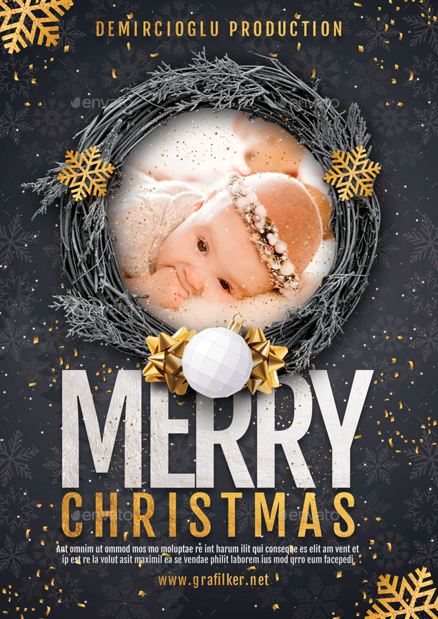 Christmas Flyer Templates, Print Templates | GraphicRiver