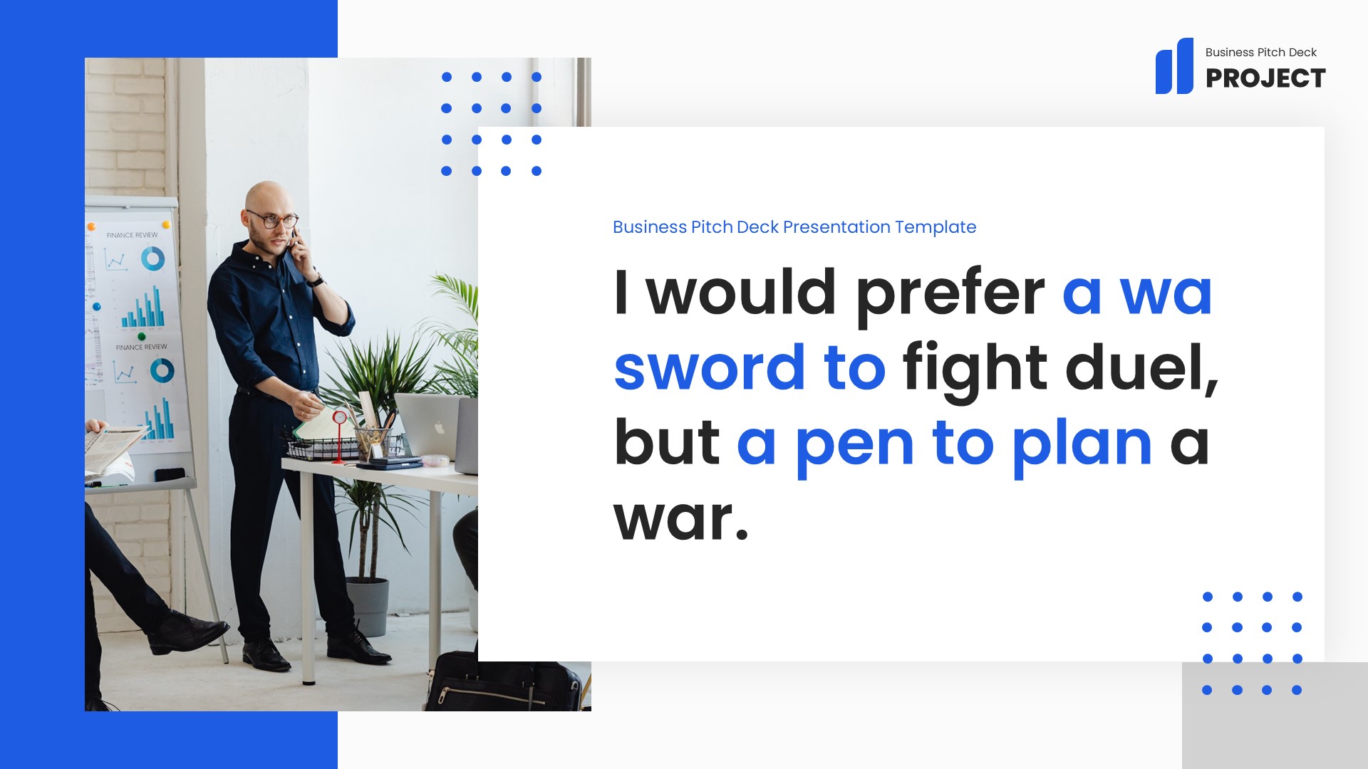 Project - Pitch Deck Powerpoint Template, Presentation Templates ...