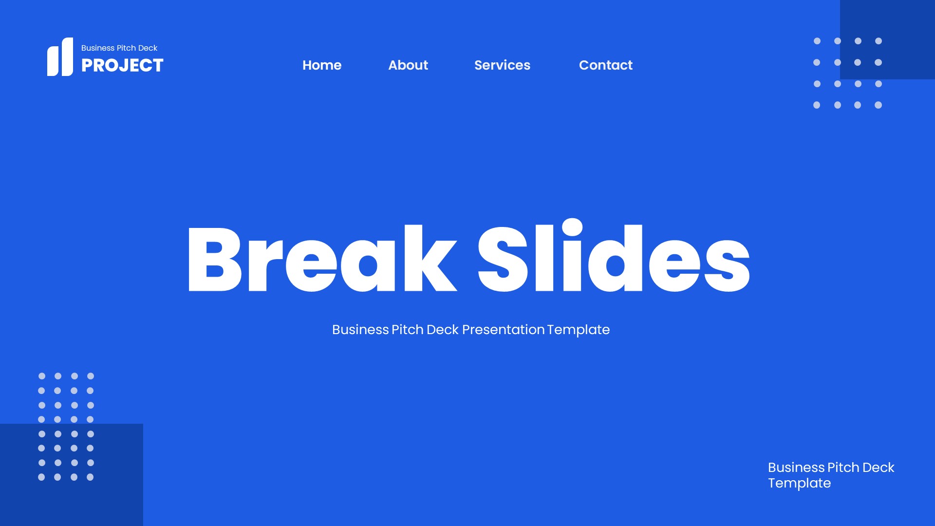 Project - Pitch Deck Powerpoint Template, Presentation Templates ...