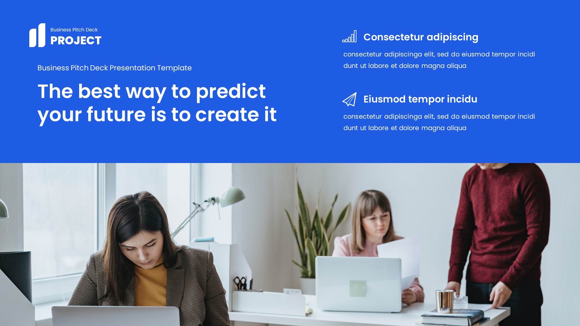 Project - Pitch Deck Powerpoint Template, Presentation Templates ...