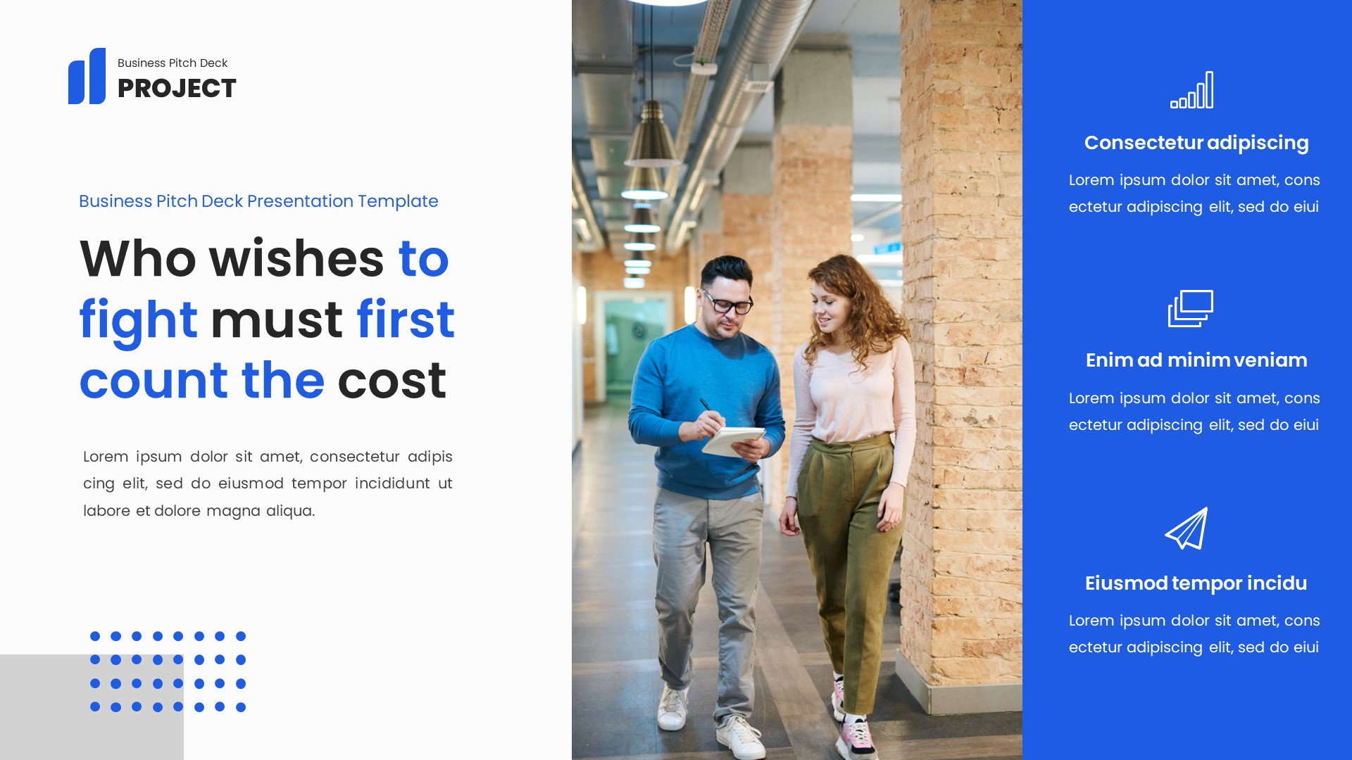 Project - Pitch Deck Powerpoint Template, Presentation Templates ...