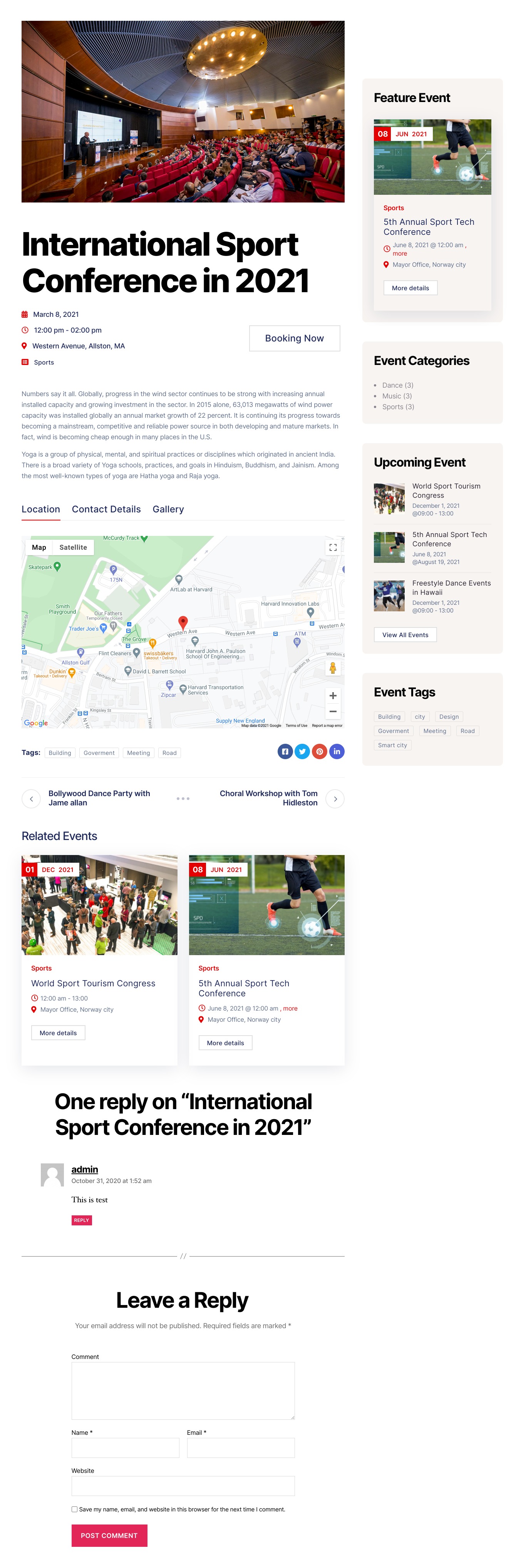 FullEvents - Event Plugin WordPress by ovatheme | CodeCanyon