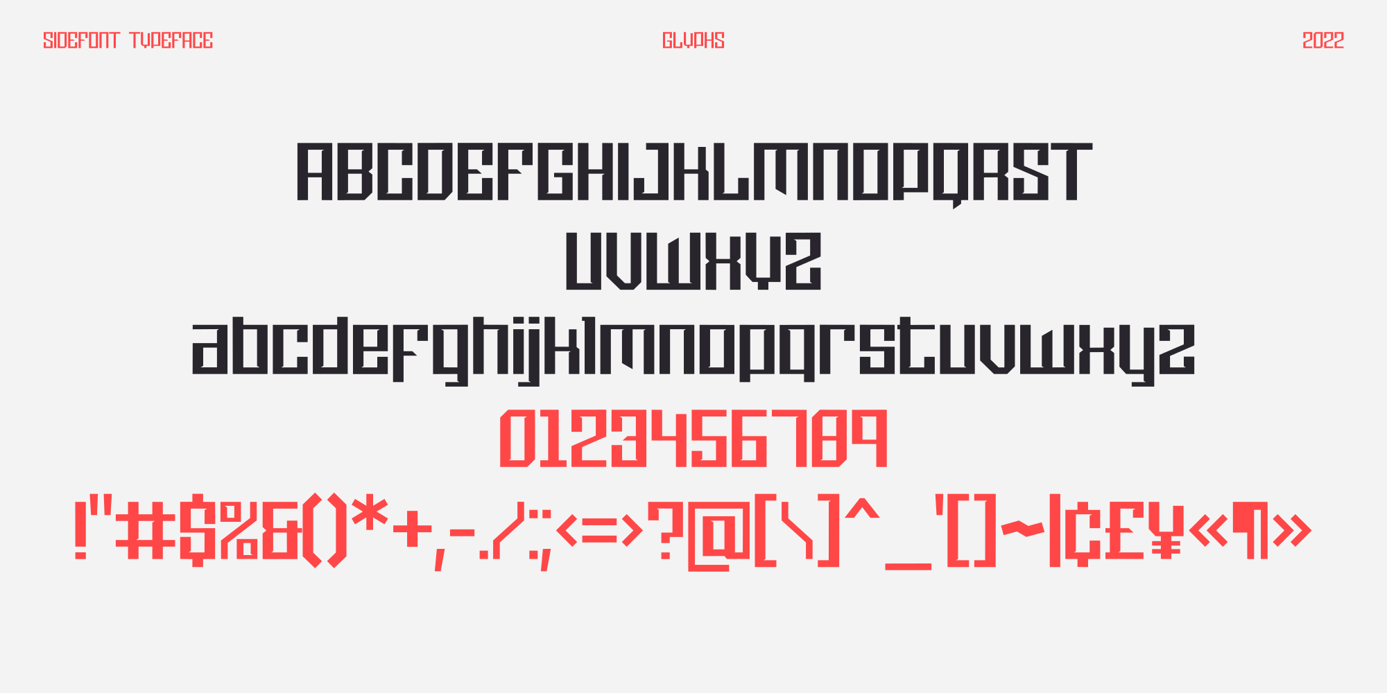 Sidefont, Fonts | GraphicRiver