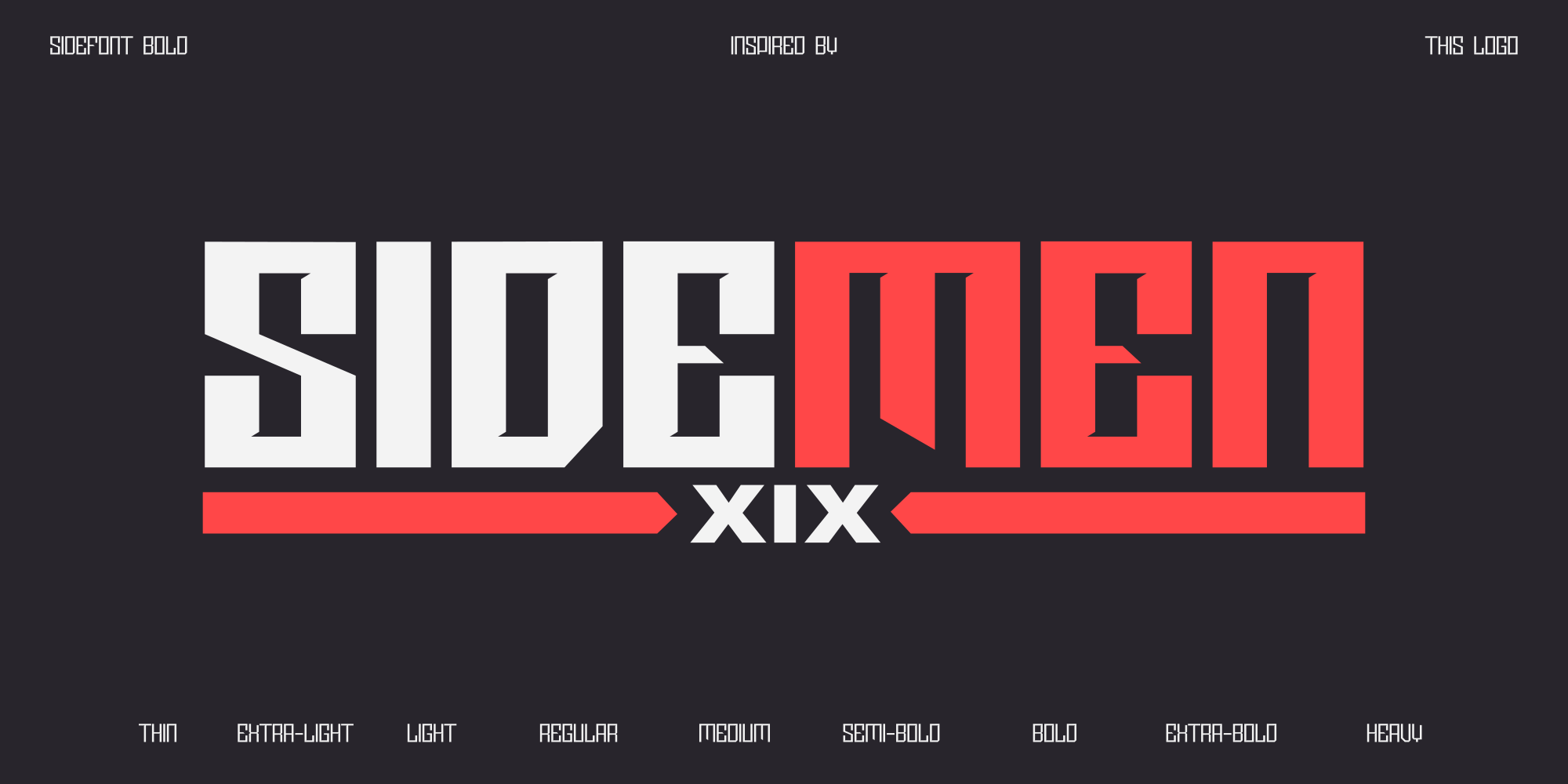 Sidefont, Fonts | GraphicRiver