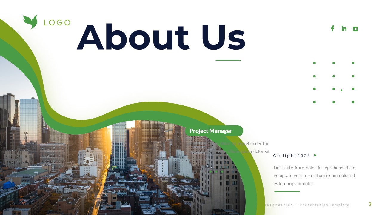 Flash Glow - Powerpoint Template Business Plan, Presentation Templates