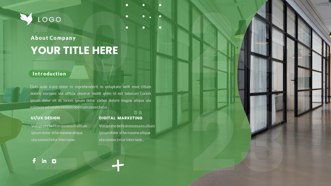 Flash Glow - Powerpoint Template Business Plan, Presentation Templates