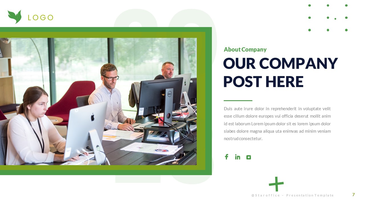 Flash Glow - Powerpoint Template Business Plan, Presentation Templates