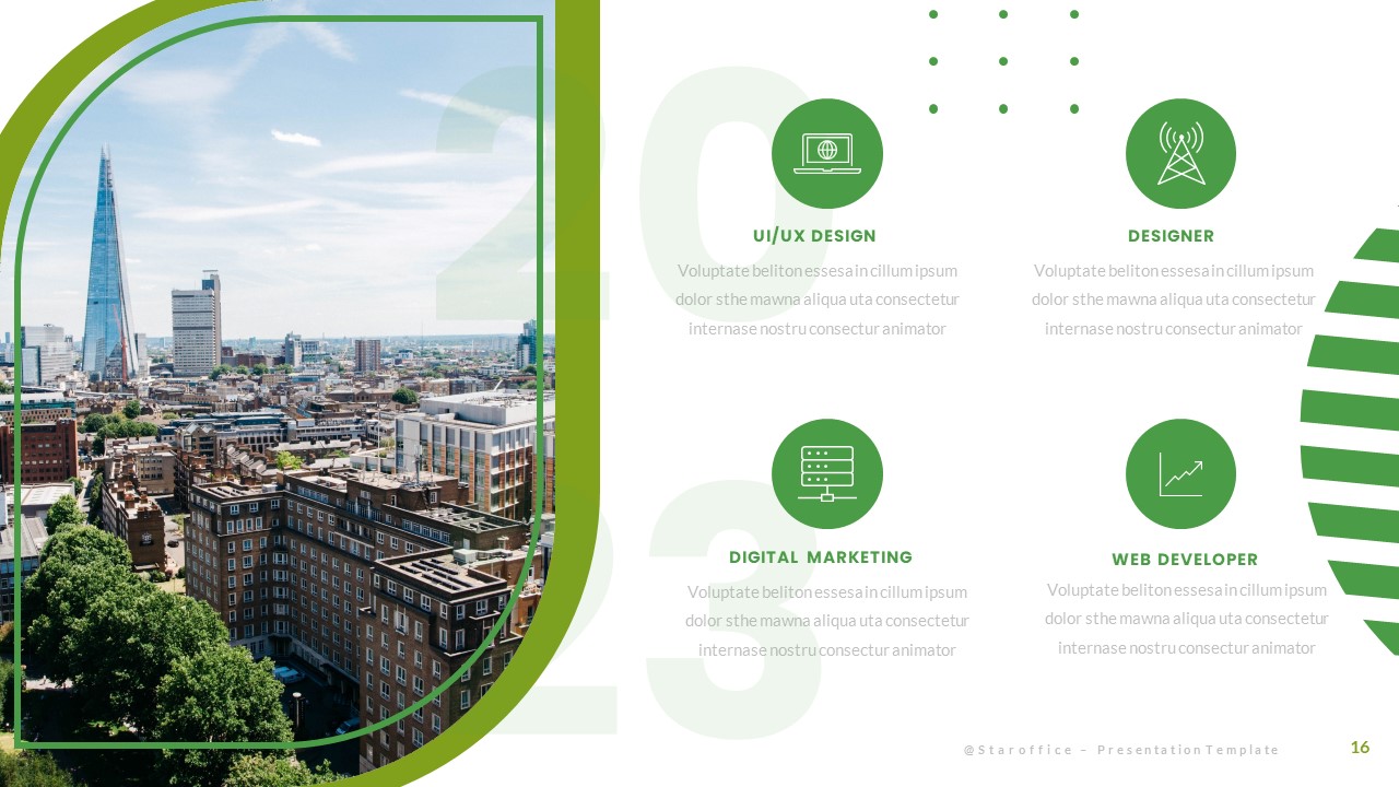 Flash Glow - Powerpoint Template Business Plan, Presentation Templates