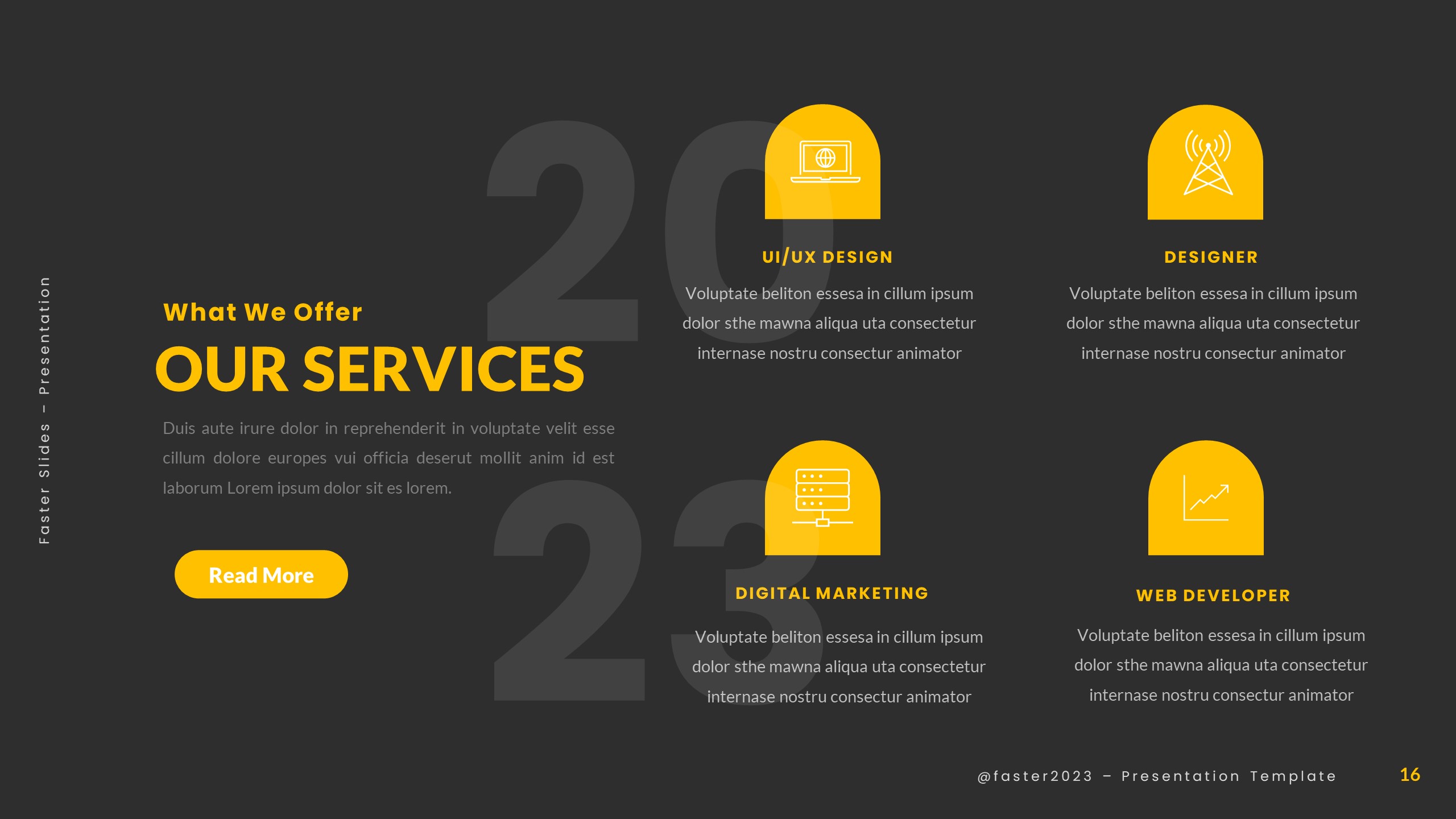 Faster Slides - Powerpoint Template Business Plan, Presentation Templates