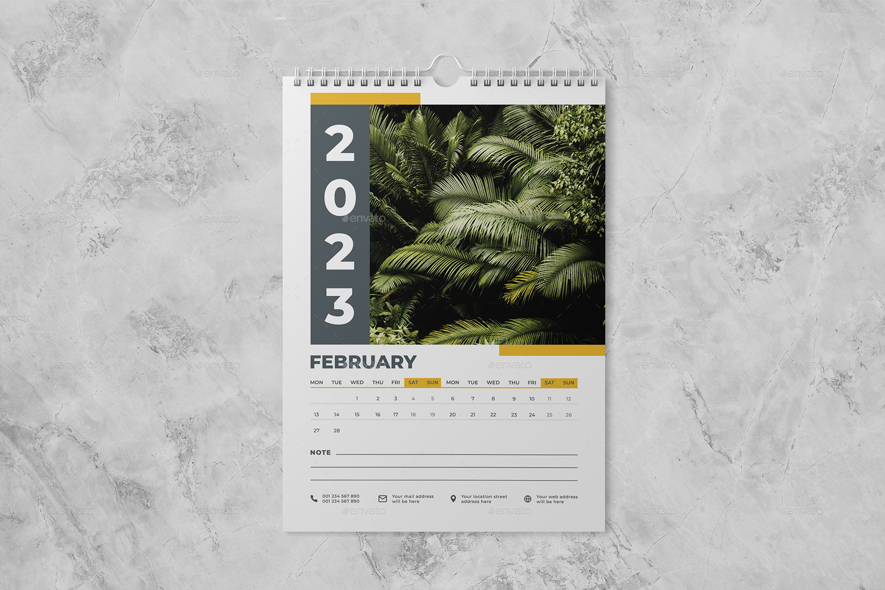 Wall Calendar 2023, Print Templates | GraphicRiver