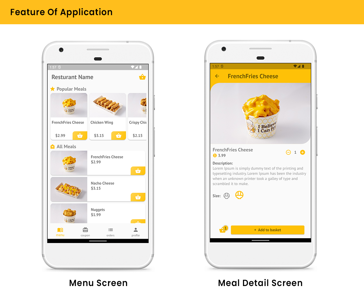Yummy Food Services UI Template by AuraUI | CodeCanyon