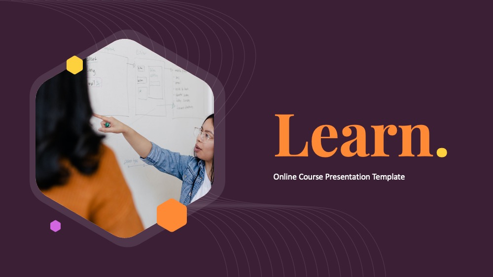 Learn - Education Google Slides Presentation, Presentation Templates