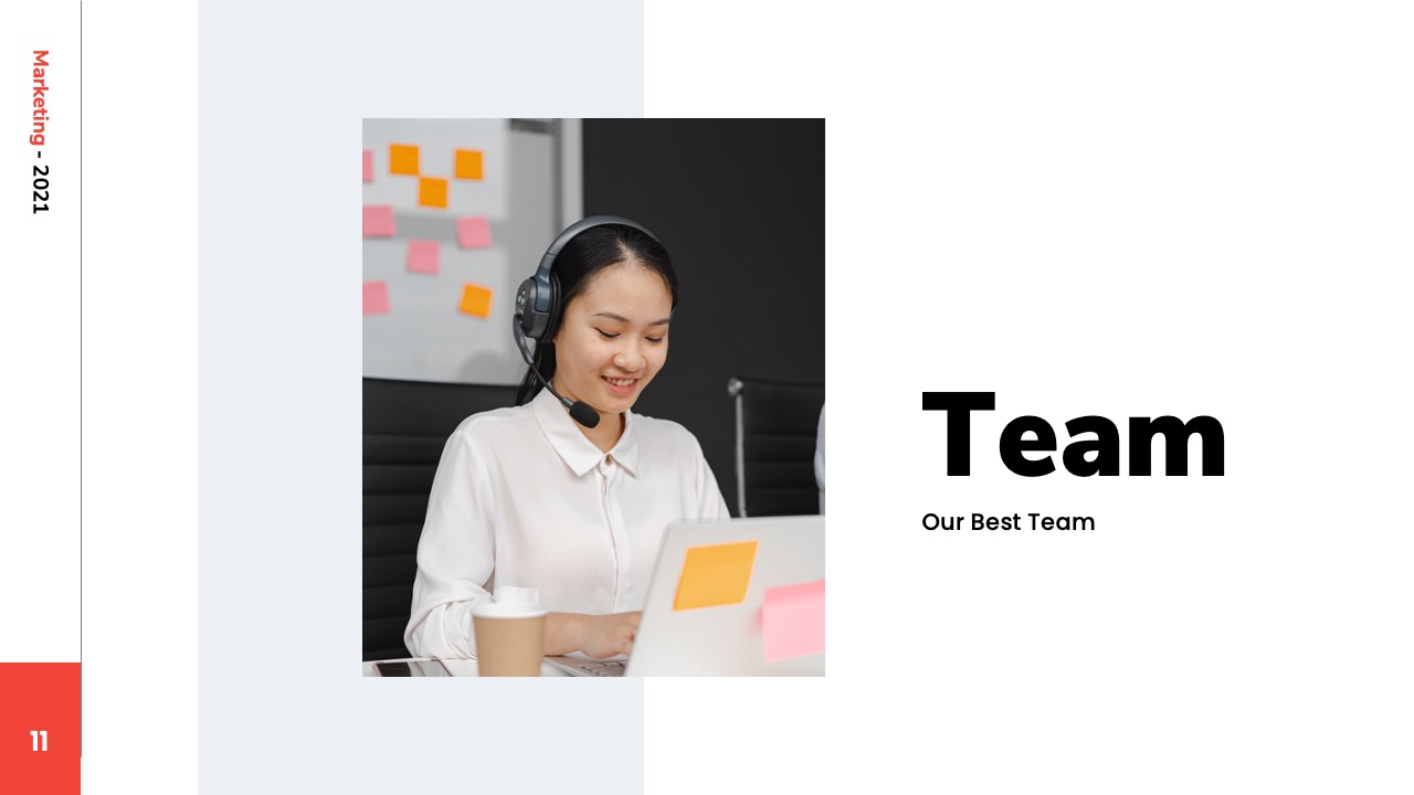 Promote - Marketing Google Slides Presentation, Presentation Templates