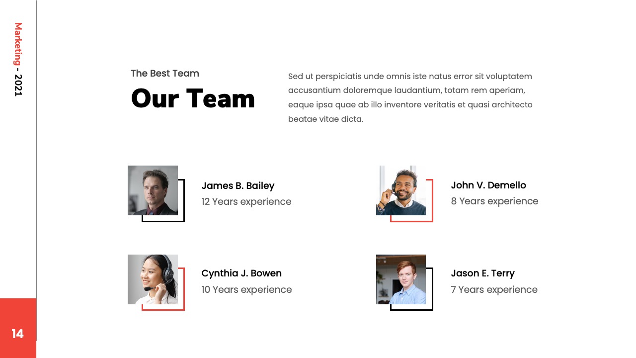 Promote - Marketing Google Slides Presentation, Presentation Templates