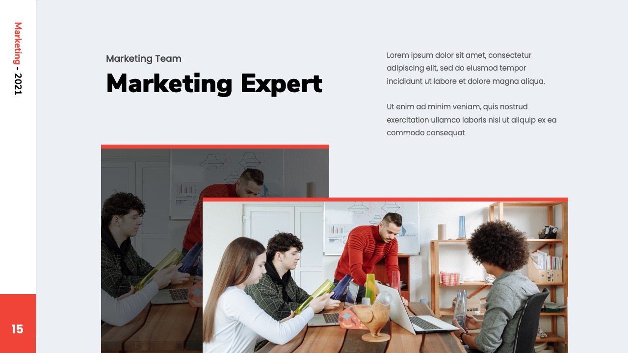 Promote - Marketing Google Slides Presentation, Presentation Templates