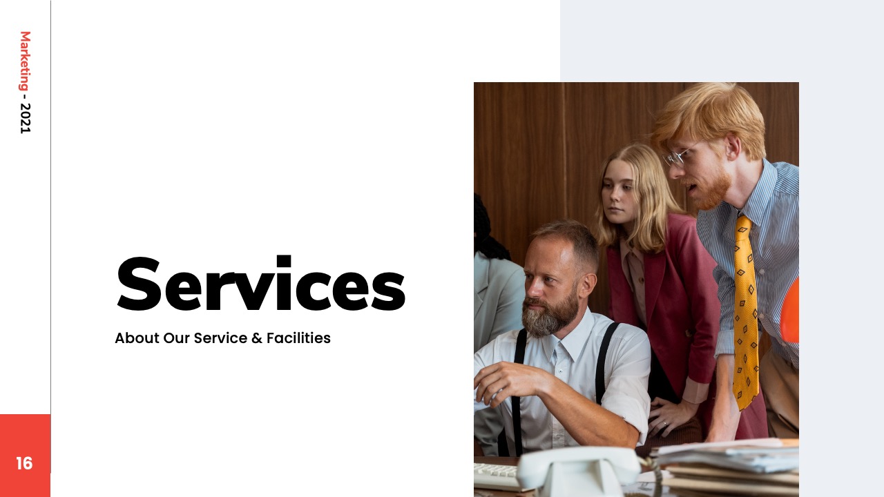 Promote - Marketing Google Slides Presentation, Presentation Templates