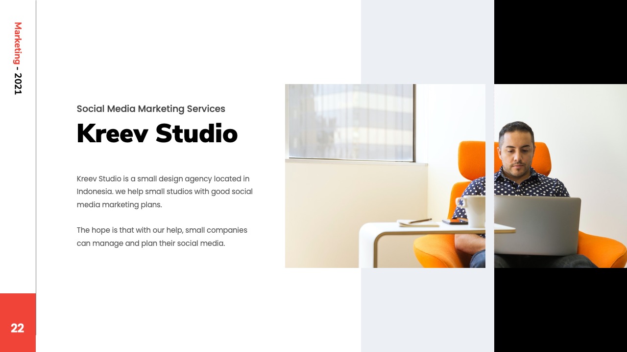 Promote - Marketing Google Slides Presentation, Presentation Templates