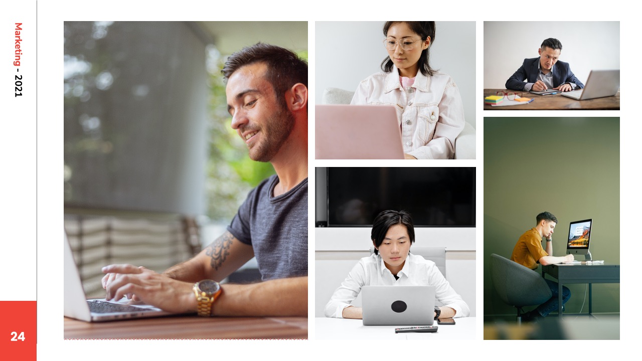 Promote - Marketing Google Slides Presentation, Presentation Templates