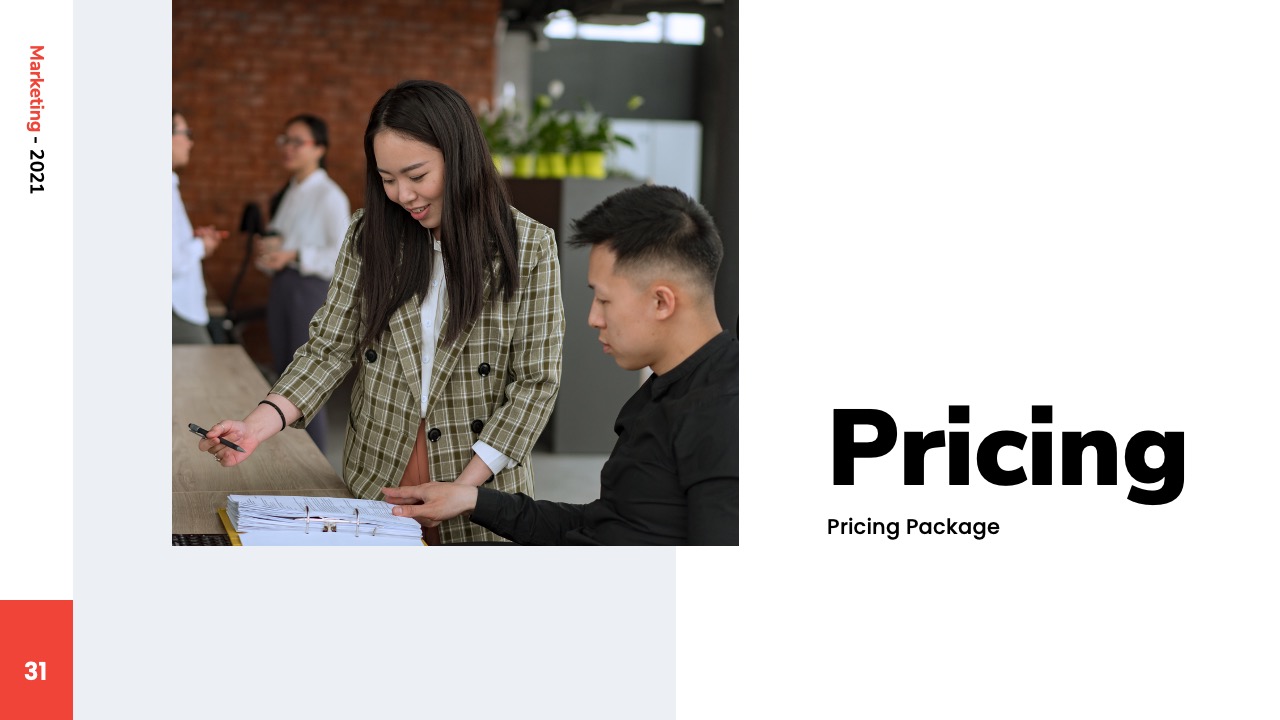 Promote - Marketing Google Slides Presentation, Presentation Templates