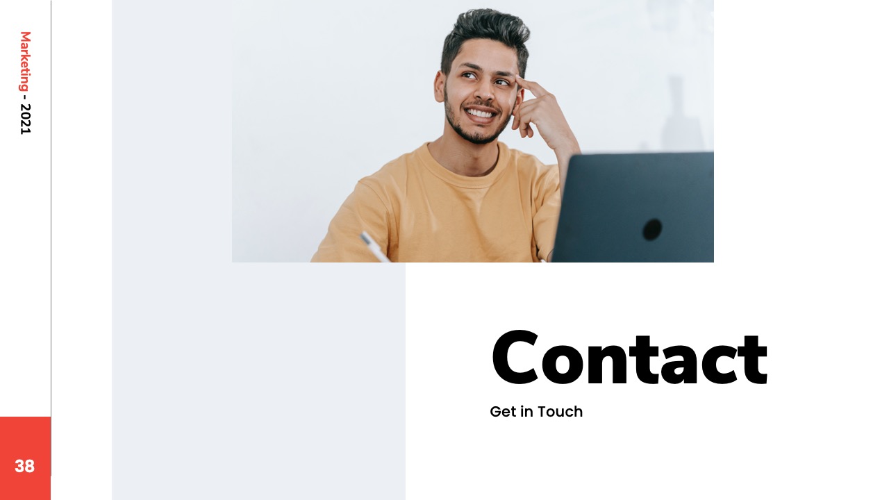 Promote - Marketing Google Slides Presentation, Presentation Templates