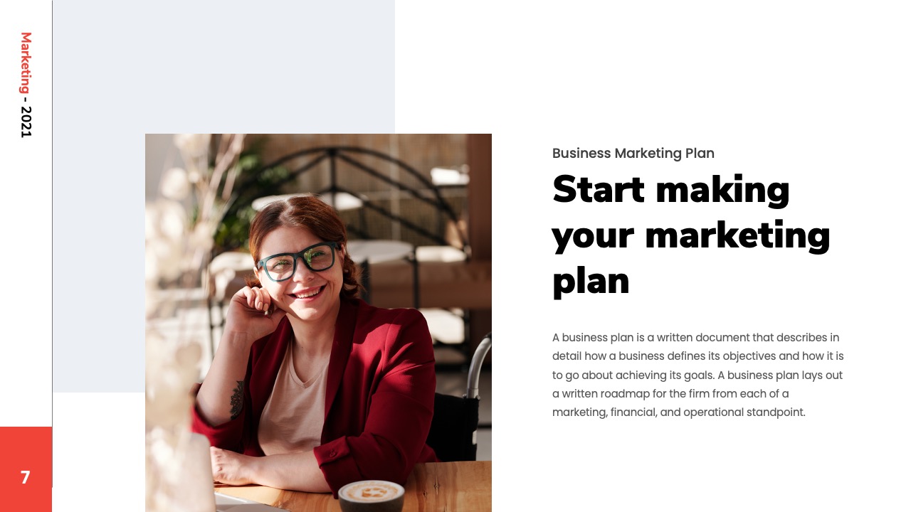 Promote - Marketing Google Slides Presentation, Presentation Templates