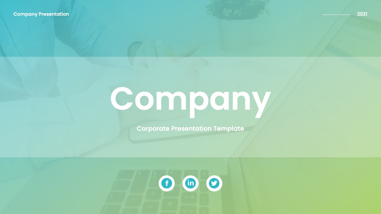 Company - Corporate Google Slides Presentation, Presentation Templates