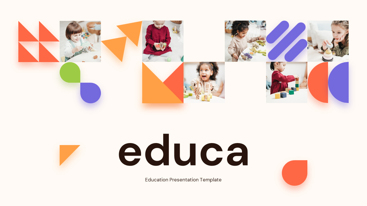 Educa - Education Google Slides Presentation, Presentation Templates