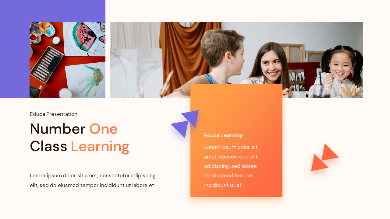 Educa - Education Google Slides Presentation, Presentation Templates