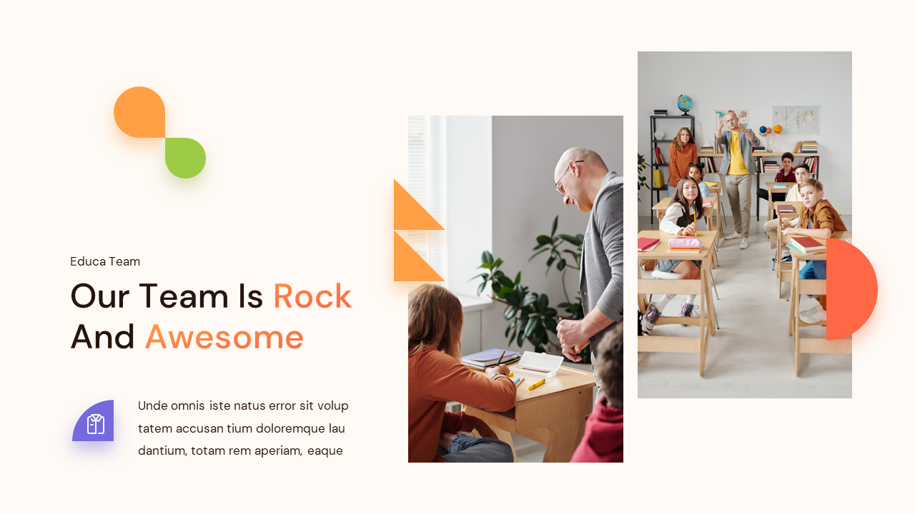 Educa - Education Google Slides Presentation, Presentation Templates