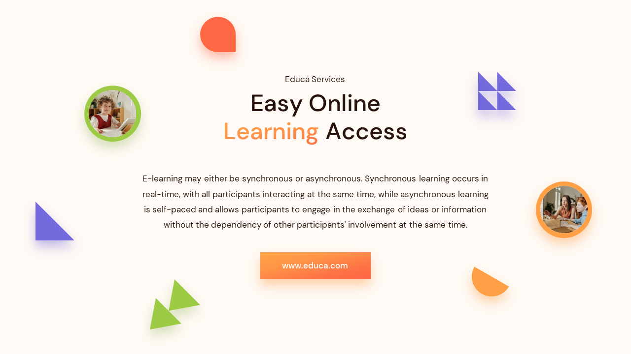 Educa - Education Google Slides Presentation, Presentation Templates