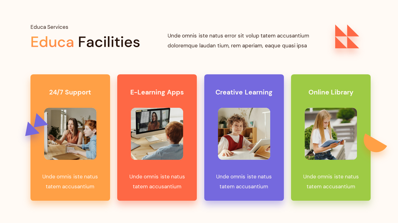 Educa - Education Google Slides Presentation, Presentation Templates