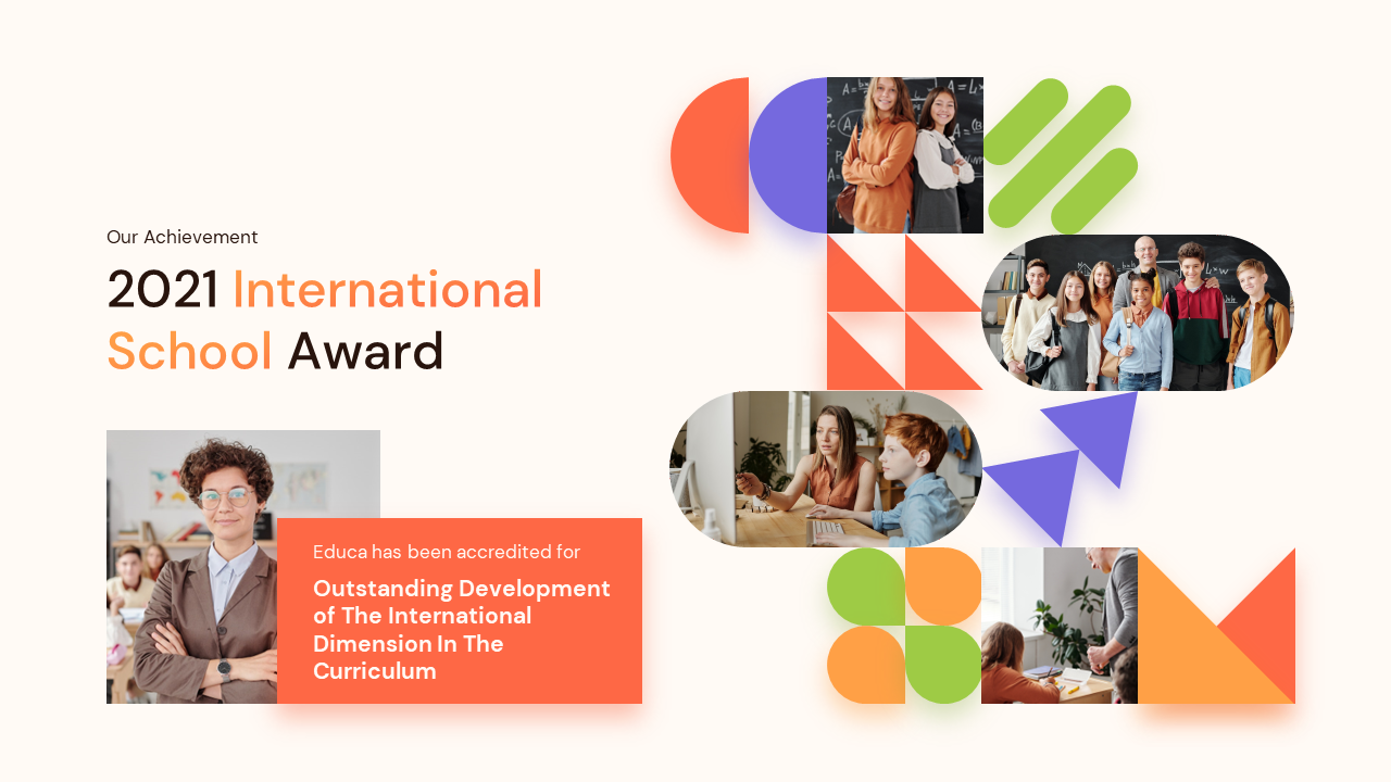 Educa - Education Google Slides Presentation, Presentation Templates