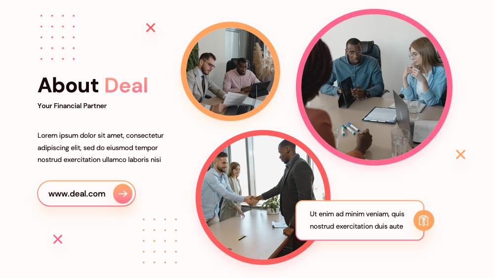 Deal - Corporate Google Slides Presentation, Presentation Templates